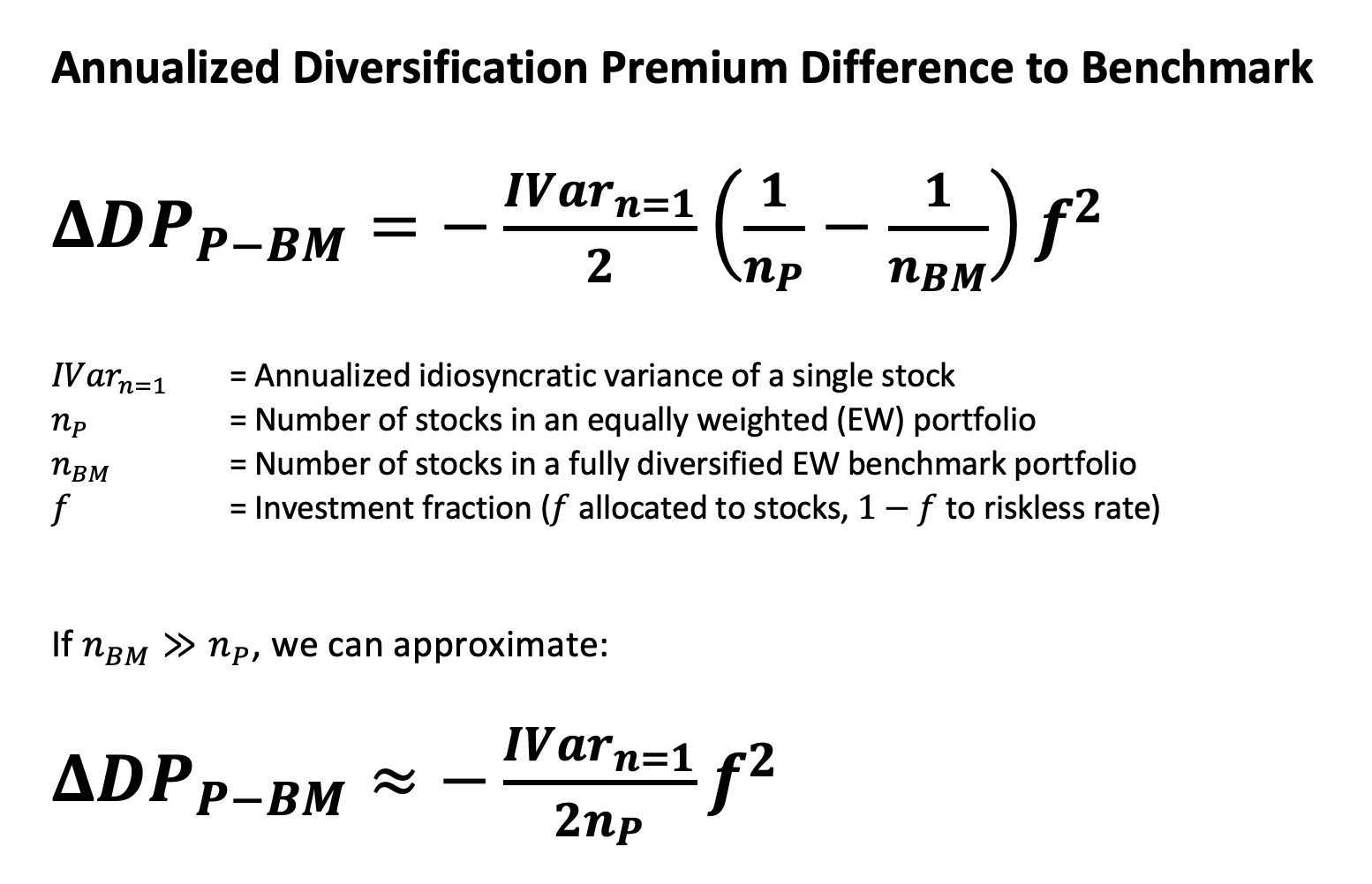 Compounding materializes the importance of diversification - Outcast Beta